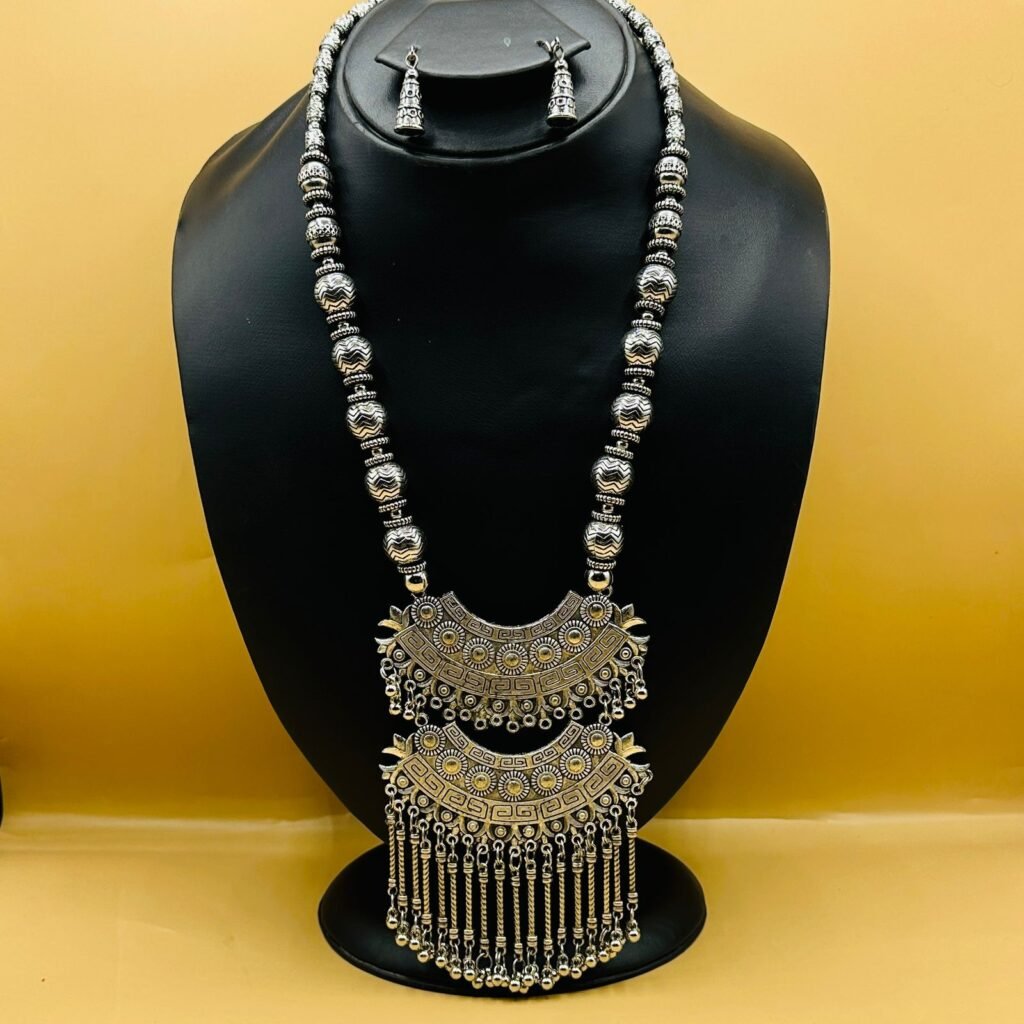 Indian Traditional Long Mala Set - Wholesale Kuchi Jewels