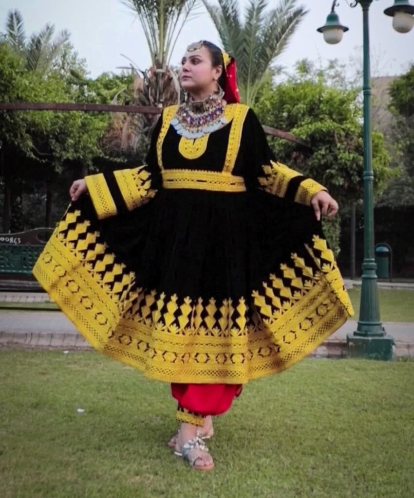 Afghan Velvet Handwork Charma Dozi Kuchi Dress For Women - Wholesale ...